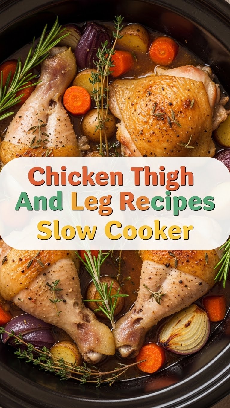 Chicken Thigh And Leg Recipes Slow Cooker – Don Kitchen