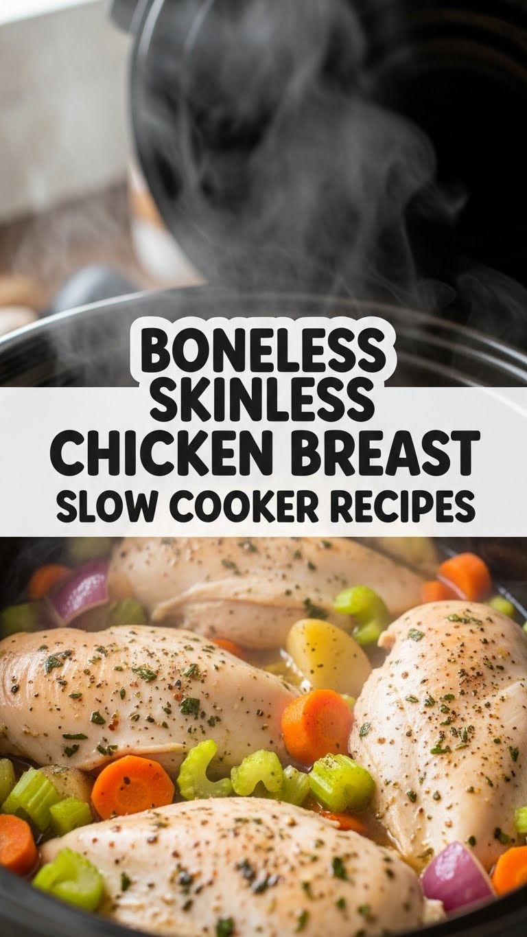 Boneless Skinless Chicken Breast Slow Cooker Recipes – Don Kitchen