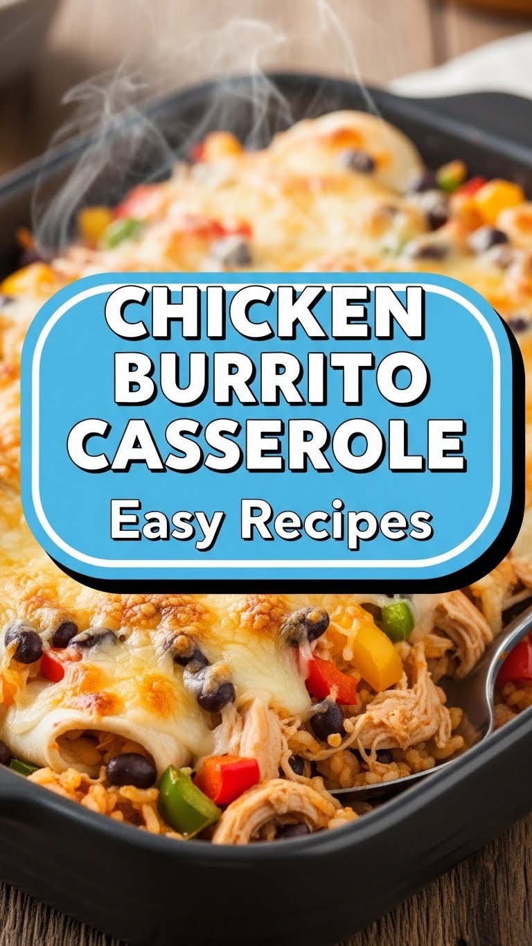 Chicken Burrito Casserole Easy Recipes – Don Kitchen