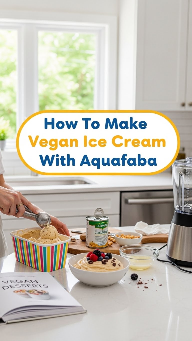 How To Make Vegan Ice Cream With Aquafaba – Don Kitchen