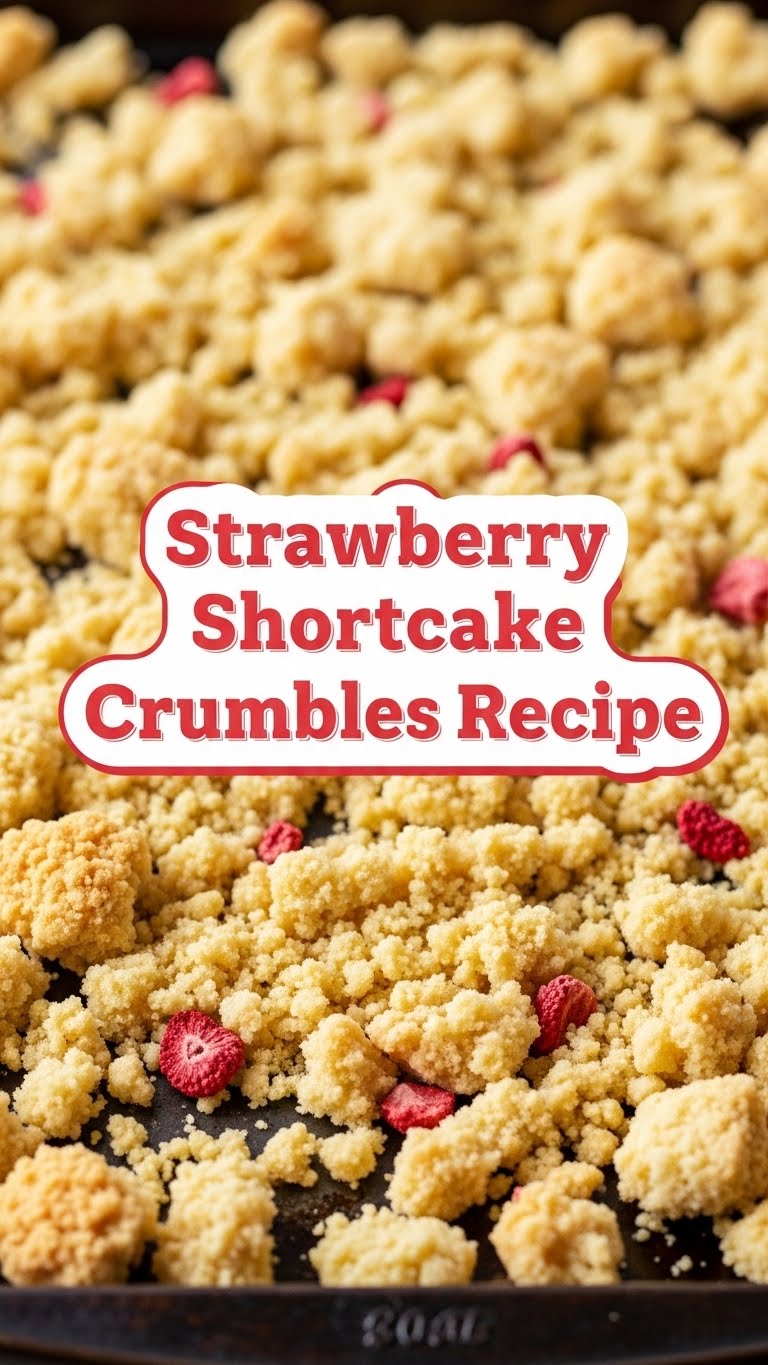 Strawberry Shortcake Crumbles Recipe – Don Kitchen