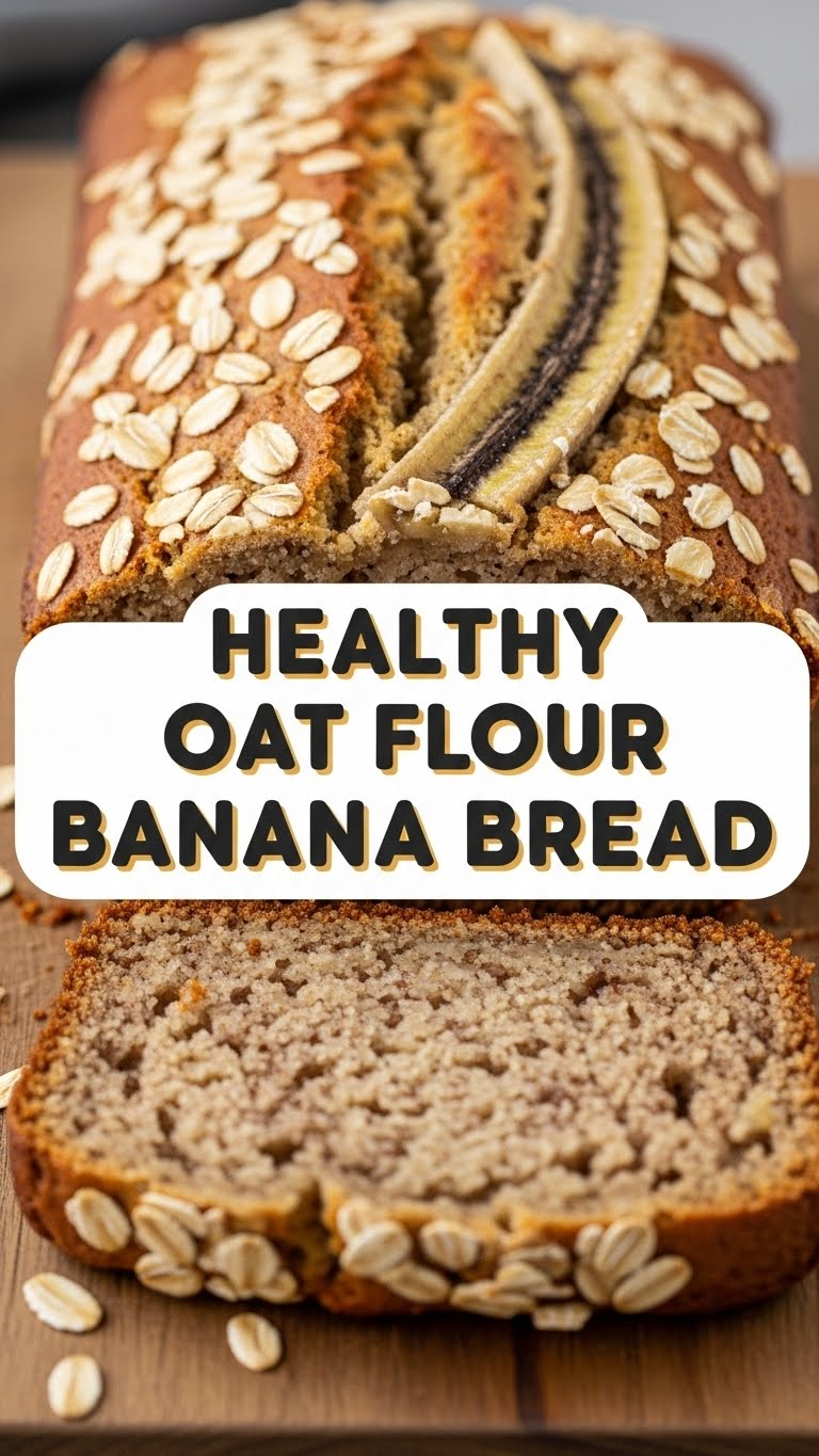 Healthy Oat Flour Banana Bread – Don Kitchen