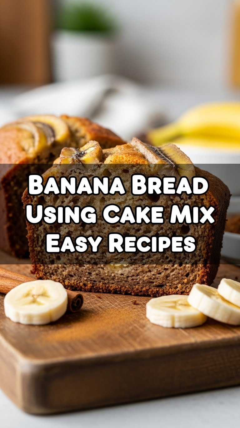 Banana Bread Using Cake Mix Easy Recipes – Don Kitchen